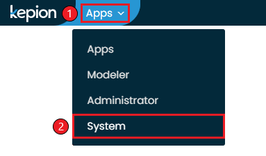 Add Application – Kepion Support Center