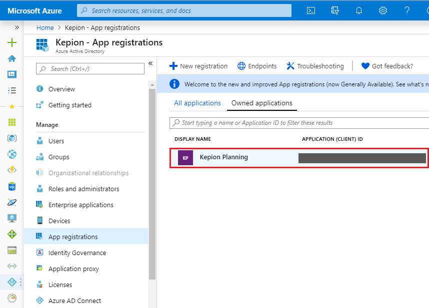 Integrate Kepion with Azure AD – Kepion Support Center