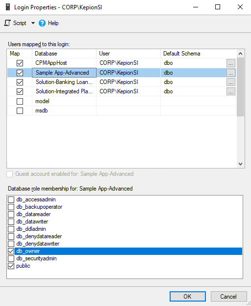 Migrate application database – Kepion Support Center