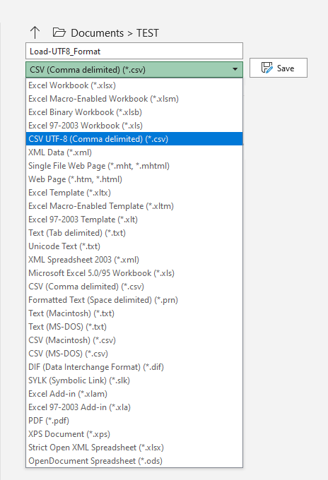 Encode CSV File In UTF 8 Kepion Support Center
